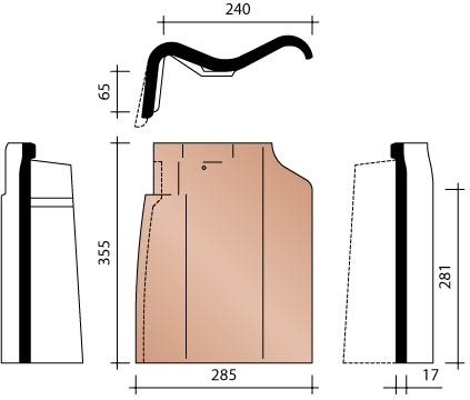 GEVELPAN LINKS POTTELBERG 451 RUSTIEK 7080 | Apok.be