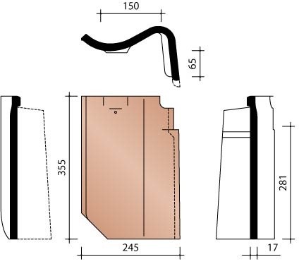 GEVELPAN RECHTS POTTELBERG 451 RUSTIEK 7090 | Apok.be