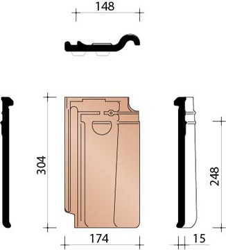 DRIEKWARTPAN POTTELBERG 44 RUSTIEK 8030 | Apok.be