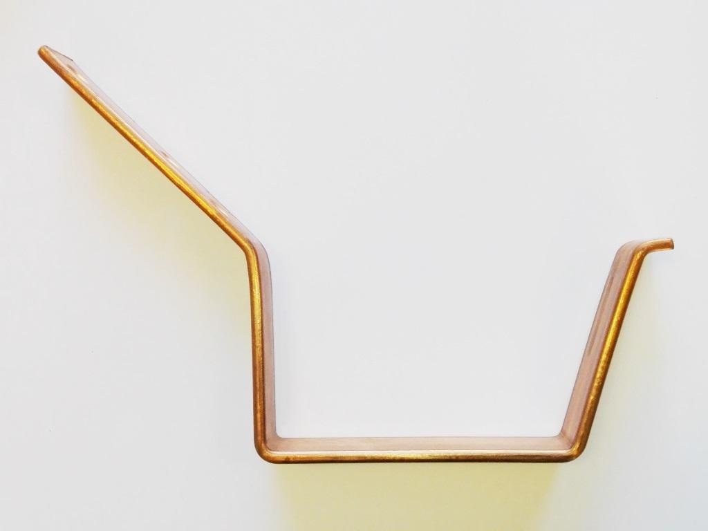 GOOTHAAK VKL 8/12/8 KOPER MET STAART EN PLOOI | Apok.be