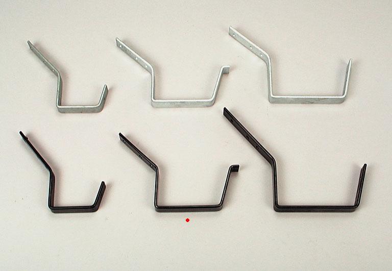 GOOTHAAK VKL 8/12/8 ZWART MET STAART EN PLOOI | Apok.be